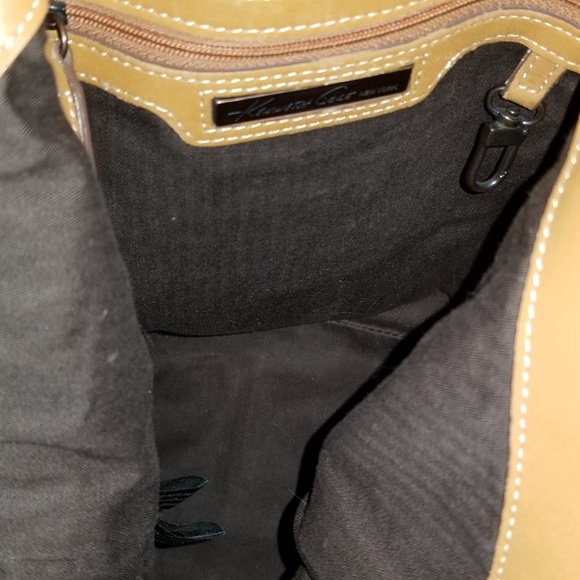 Bags | Kenneth Cole Tan Leather Slouchy Shoulder Bag Guc | Poshmark